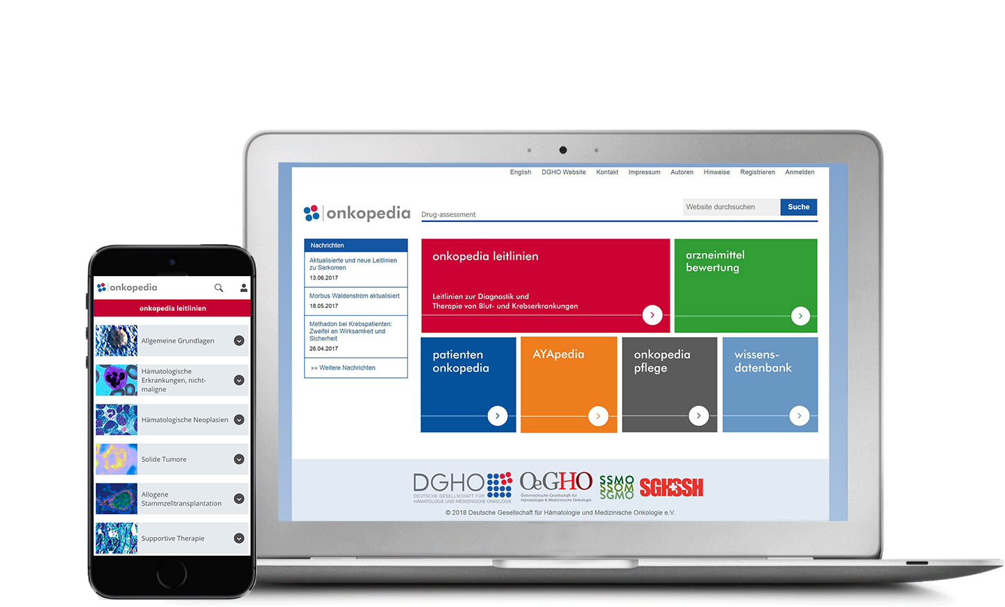 NEU: Onkopedia jetzt auch als App — Onkopedia